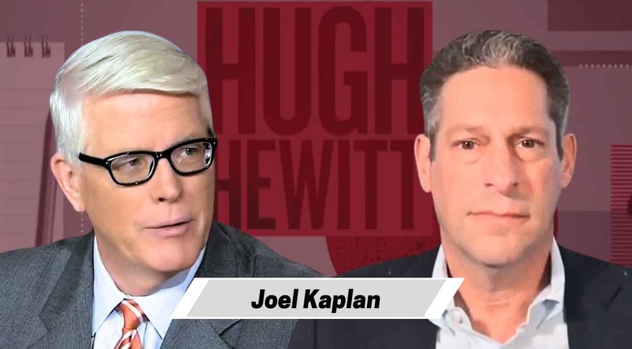 Meta’s new Global Policy Chief Joel Kaplan joins Hugh to talk about ...