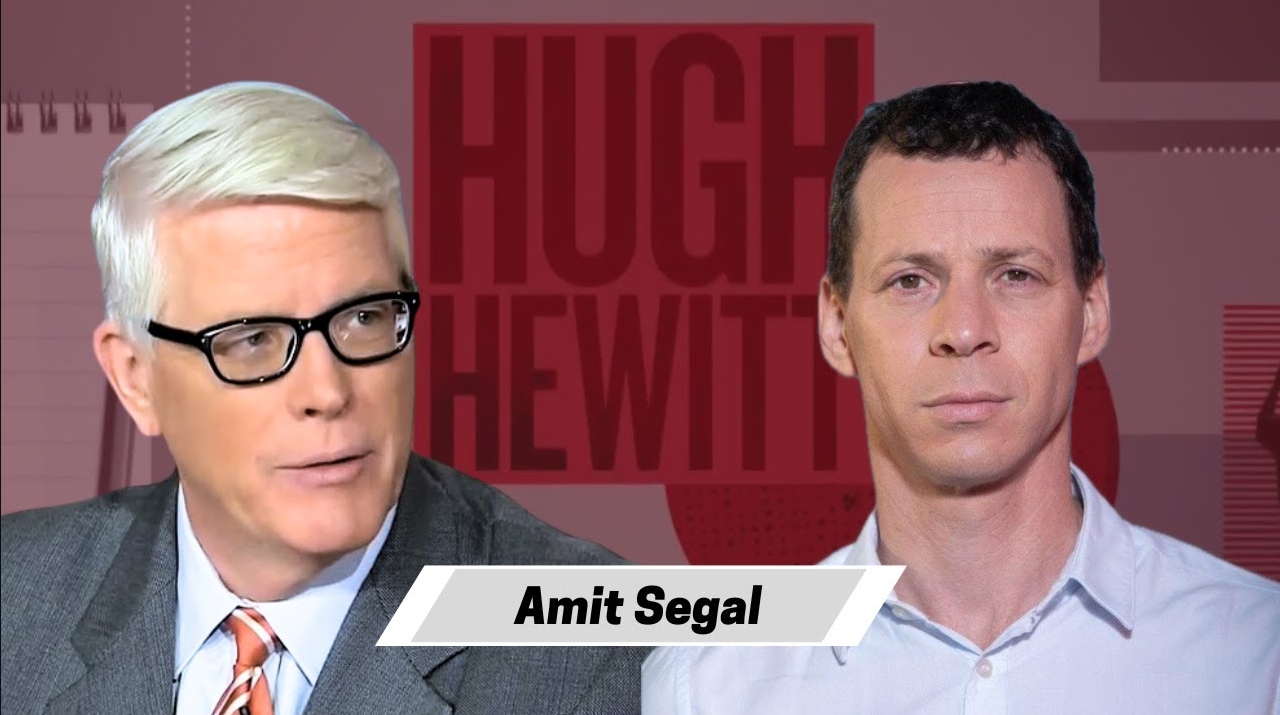 Israeli journalist Amit Segal whose daily newsletter “It’s Noon In ...